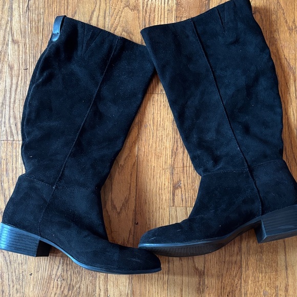 Target | Shoes | Target Black Suede Boots | Poshmark